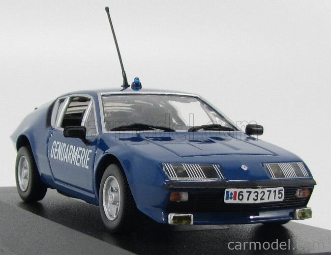 MINICHAMPS 400113590 Scale 1/43 | RENAULT ALPINE A310 COUPE GENDARMERIE ...