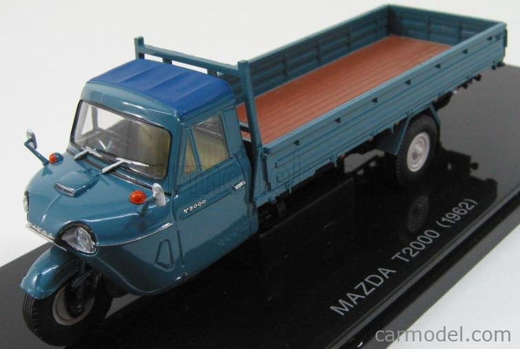 EBBRO EB43848 Scale 1/43 | MAZDA T2000 3 WHEELS - 3 RUOTE 1962 BLUE