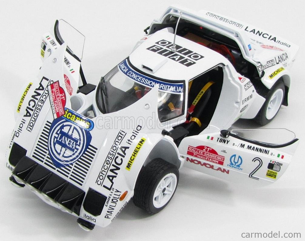 SUN-STAR 04510 Scale 1/18 | LANCIA STRATOS HF OLIO FIAT N 2 WINNER ...
