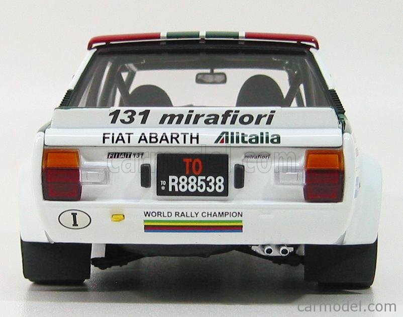 KYOSHO 08371B Scale 1/18 | FIAT 131 ABARTH ALITALIA N 9 RALLY PORTUGAL ...