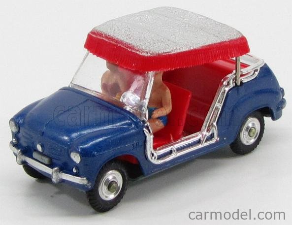 CORGI 240 Scale 1/43 | FIAT 600 GHIA JOLLY BLUE MET