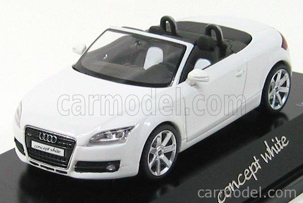 SCHUCO 04783 Scale 1/43 | AUDI TT SPIDER ROADSTER 2007 WHITE