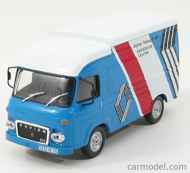 IXO-MODELS 421928 Escala 1/43 | SAVIEM SG2 VAN ASSISTANCE RALLY RENAULT ...