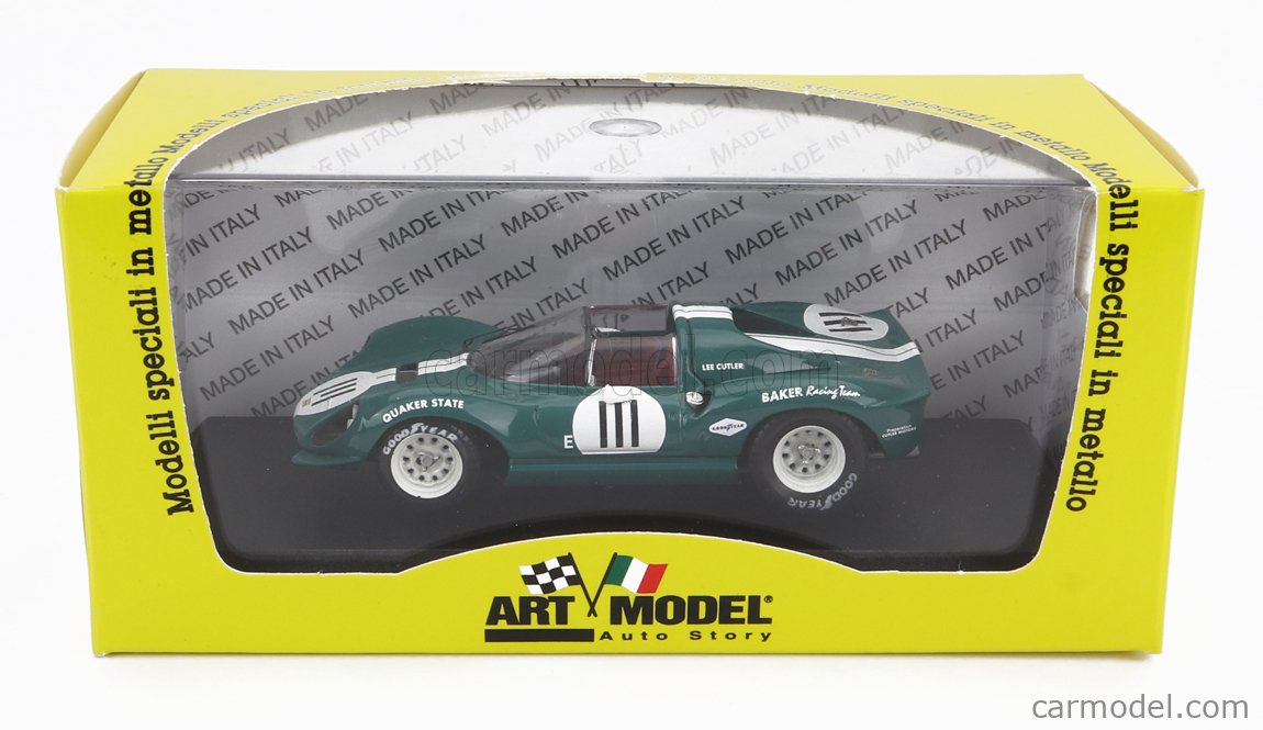 ART-MODEL ART193 Scale 1/43 | FERRARI DINO 206S N 111 SELMA IN ALABAMA ...