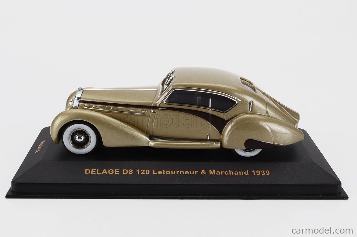 IXO-MODELS MUS010 Scale 1/43 | DELAGE D8 120 LETOURNEUR & MARCHAND 1939 ...