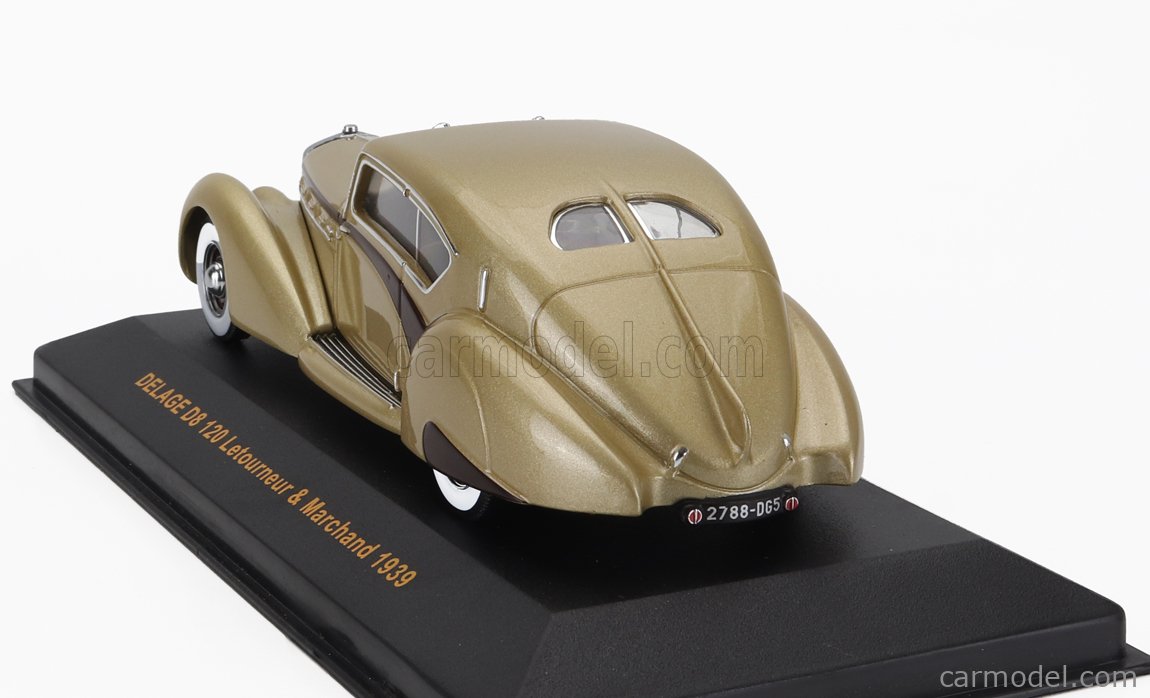 IXO-MODELS MUS010 Scale 1/43 | DELAGE D8 120 LETOURNEUR & MARCHAND 1939 ...
