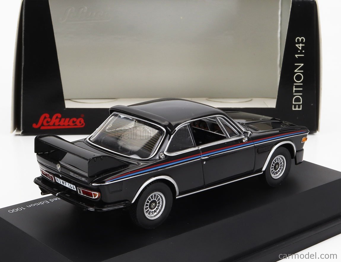 SCHUCO 02199 Scale 1/43 | BMW 3.0 CSL BAT 1973 BLACK