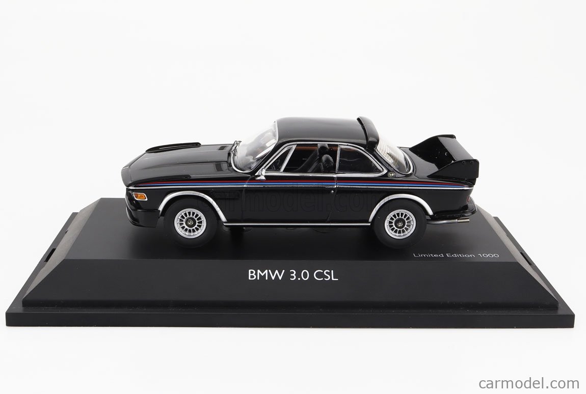 SCHUCO 02199 Scale 1/43 | BMW 3.0 CSL BAT 1973 BLACK