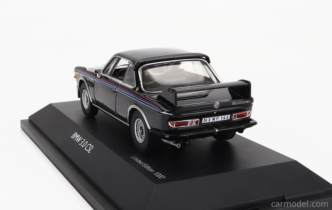 SCHUCO 02199 Scale 1/43 | BMW 3.0 CSL BAT 1973 BLACK