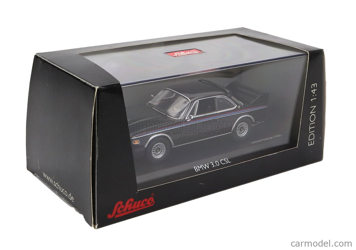 SCHUCO 02199 Scale 1/43 | BMW 3.0 CSL BAT 1973 BLACK