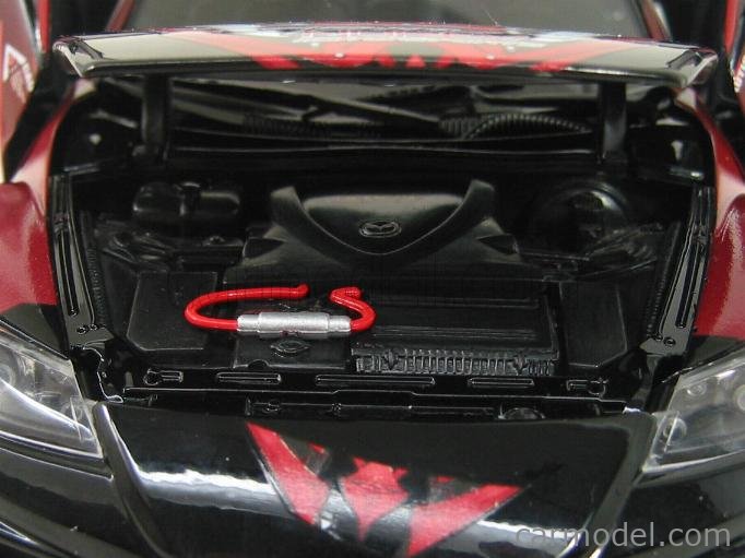 NOREV 188006 Scale 1/18 | MAZDA RX8 TUNING 2007 BLACK