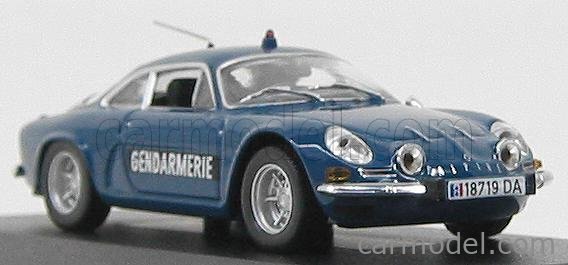 MINICHAMPS 430113690 Escala 1/43 | RENAULT A110 ALPINE GENDARMERIE ...
