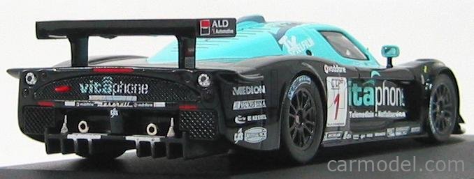 IXO-MODELS GTM066 Scale 1/43 | MASERATI MC12 N 1 VITAPHONE FIA GT WINNER SILVERSTONE 2007 M.SALO ...