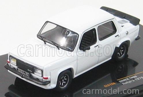 IXO-MODELS CLC150 Scale 1/43 | SIMCA 1000 RALLY 3 1978 WHITE