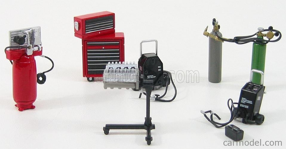 GMP GMP09019 Scale 1/43 | ACCESSORIES SET OFFICINA GARAGE VARIOUS