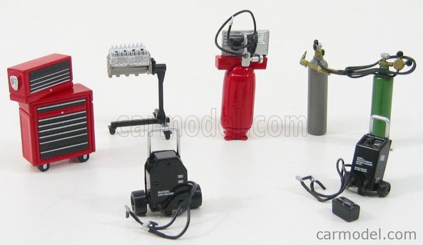 GMP GMP09019 Scale 1/43 | ACCESSORIES SET OFFICINA GARAGE VARIOUS