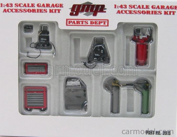 GMP GMP09019 Scale 1/43 | ACCESSORIES SET OFFICINA GARAGE VARIOUS
