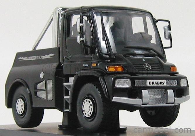 SCHUCO 04648 Scale 1/43 | MERCEDES BENZ UNIMOG U500 BRABUS BLACK ...