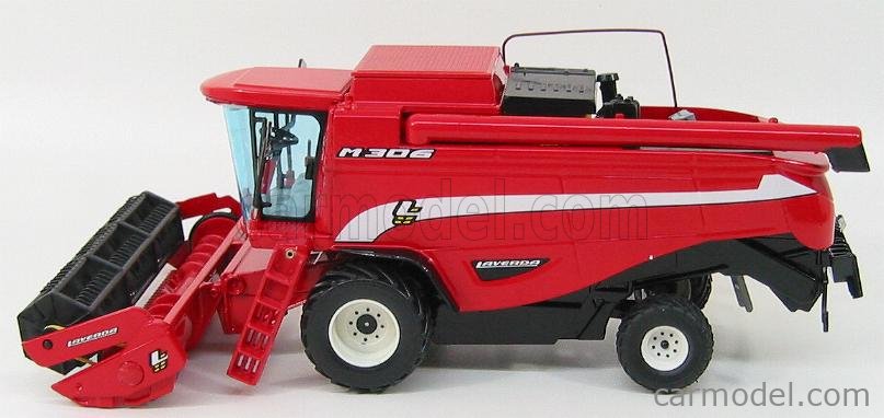 ROS MODEL 503052 Scale 1 32 LAVERDA M306 MIETITREBBIA COMBINE RED WHITE