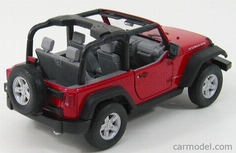 WELLY WE9362 Scale 1/24 | JEEP WRANGLER RED