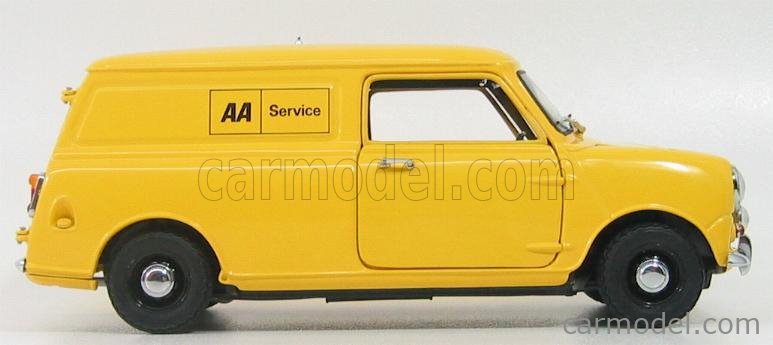 KYOSHO 08193A Scale 1/18 | MINI VAN AA SERVICE YELLOW