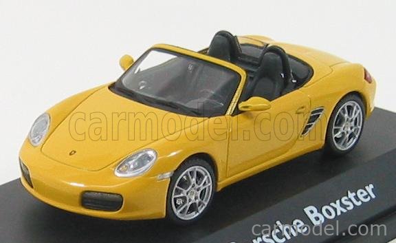 SCHUCO 04701 Scale 1/43 | PORSCHE BOXSTER 987 SPIDER YELLOW