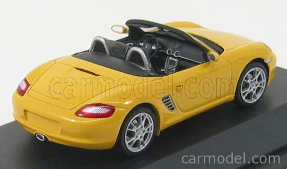 SCHUCO 04701 Scale 1/43 | PORSCHE BOXSTER 987 SPIDER YELLOW