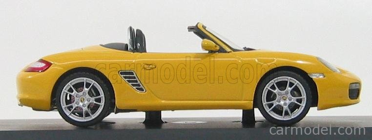 SCHUCO 04701 Scale 1/43 | PORSCHE BOXSTER 987 SPIDER YELLOW