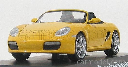 SCHUCO 04701 Scale 1/43 | PORSCHE BOXSTER 987 SPIDER YELLOW