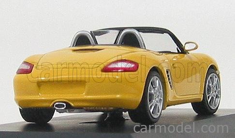 SCHUCO 04701 Scale 1/43 | PORSCHE BOXSTER 987 SPIDER YELLOW