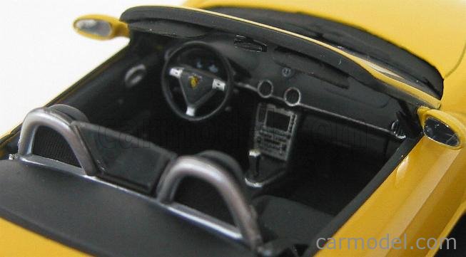 SCHUCO 04701 Scale 1/43 | PORSCHE BOXSTER 987 SPIDER YELLOW