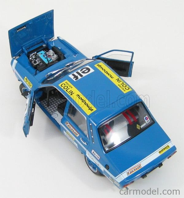 SOLIDO 9058 Scale 1/18 | RENAULT 12 GORDINI RACING N 2 PAUL RICARD 1971 ...