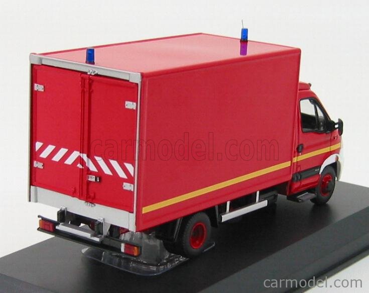 NOREV 518442 Scale 1/43 | RENAULT MASCOTT VAN 20m3 2004 FIRE ENGINE RED