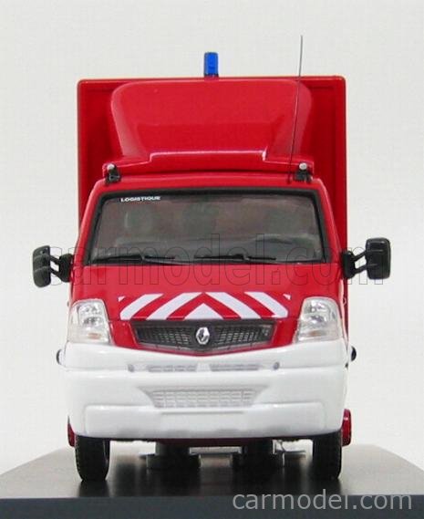 NOREV 518442 Scale 1/43 | RENAULT MASCOTT VAN 20m3 2004 FIRE ENGINE RED