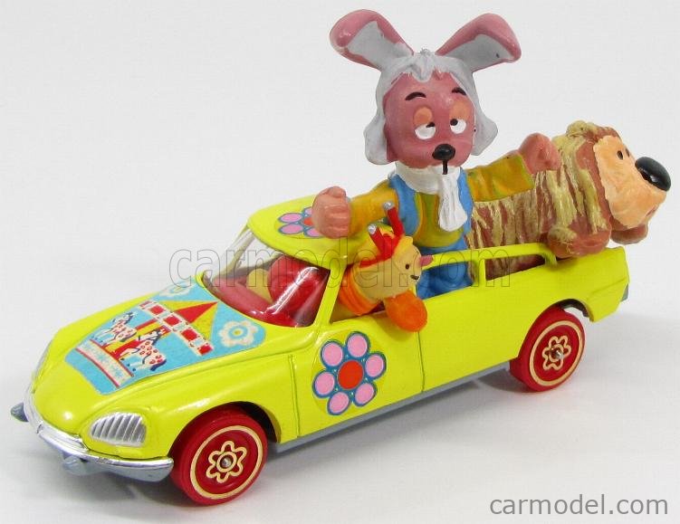 CORGI 807 Scale 1/43 | M. ROUNDABOUT MAGIC ROUNDABOUT DOUGAL'S CAR YELLOW