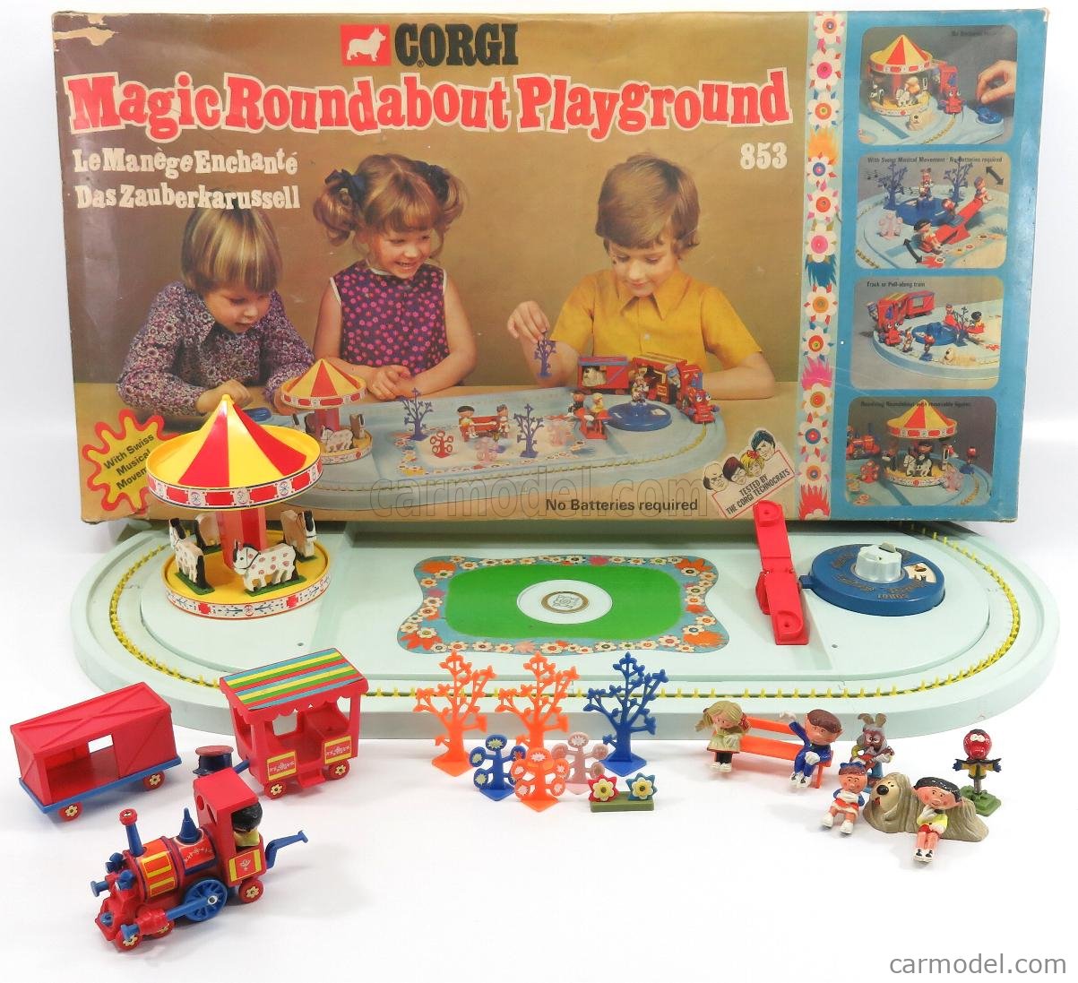 CORGI 853 Scale 1/43 | M. ROUNDABOUT MAGIC ROUNDABOUT PLAYGROUND VARIOUS