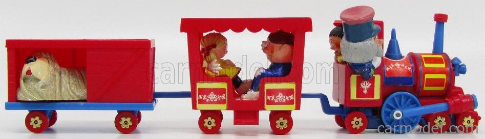 CORGI 851 Scale 1/43 | M. ROUNDABOUT MAGIC ROUNDABOUT TRAIN RED