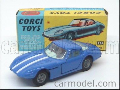 CORGI 324 Scale 1/43 | MARCOS VOLVO 1800 GT BLUE MET
