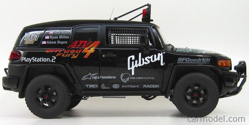 AUTOART 80716 Scale 1/18 | TOYOTA BAJA FJ CRUISER 2007 BLACK