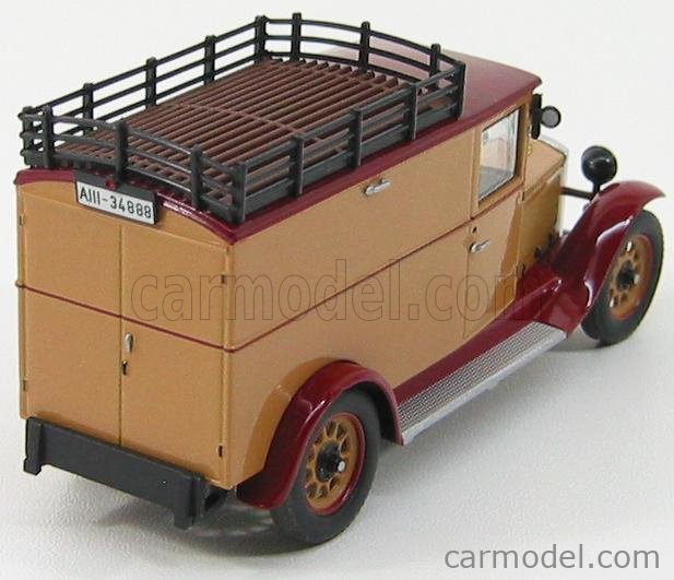 PREMIUM CLASSIXXS 11152 Escala 1/43 | MERCEDES BENZ L1000 VAN BEIGE RED