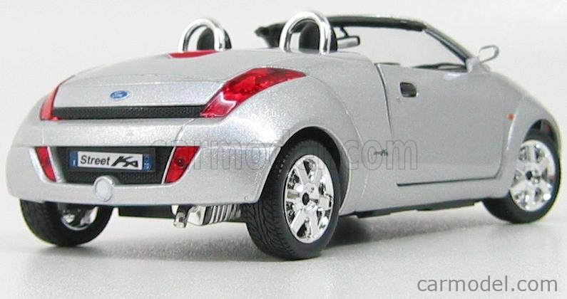 BURAGO BU22014 Masstab: 1/24 | FORD ENGLAND STREETKA SPIDER 2003 SILVER