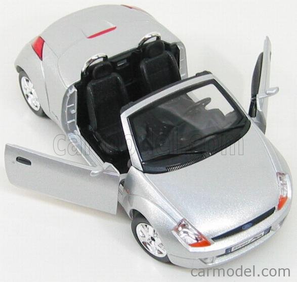 BURAGO BU22014 Masstab: 1/24 | FORD ENGLAND STREETKA SPIDER 2003 SILVER