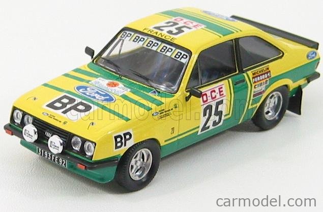 TROFEU TR1808 Scale 1/43 | FORD ENGLAND ESCORT RS2000 N 25 WINNER RALLY ...