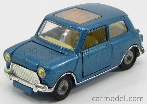 CORGI 334 Scale 1/43 | MORRIS MINI COOPER MAGNIFIQUE 1968 BLUE MET