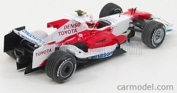 MINICHAMPS 400080082 Scale 1/43 | TOYOTA F1 TF108 N 12 SHOWCAR 2008 T ...