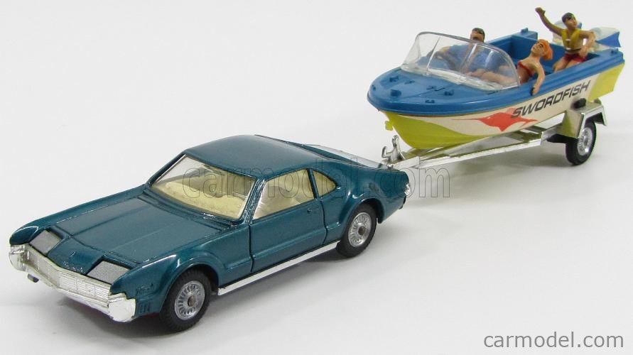 CORGI GS36 Scale 1/43 | OLDSMOBILE TORONADO 1966 GLASTRON SPORTSMAN ...