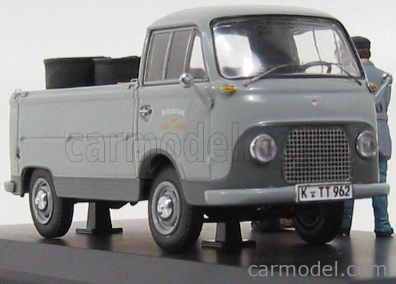 SCHUCO 03208 Scale 1/43 | FORD ENGLAND TAUNUS TRANSIT FK1000 PICK-UP ...