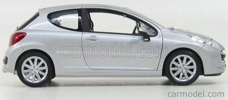 WELLY WE22492 Scale 1/24 | PEUGEOT 207 2006 SILVER