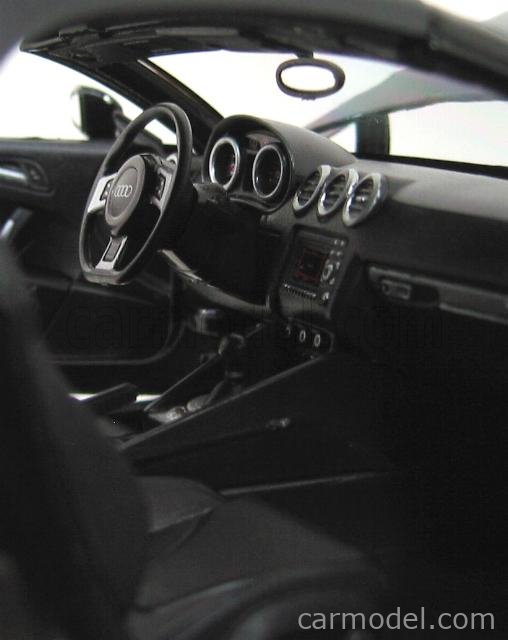 WELLY WE18016H Scale 1/18 | AUDI TT SPIDER ROADSTER SOFT TOP 2007 BLACK