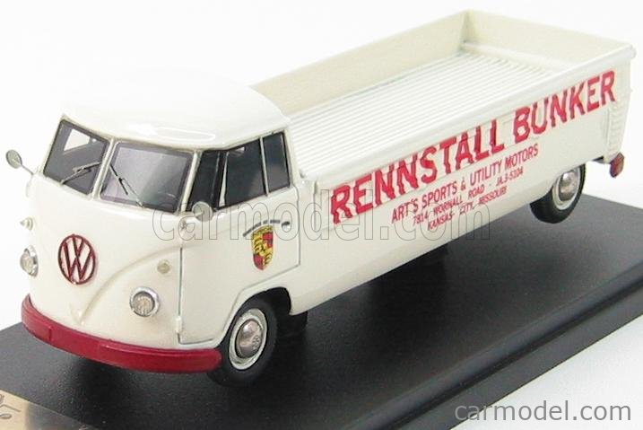 ABC ABC222 Scale 1/43 | VOLKSWAGEN T1 PICK-UP TRANSPORTER PORSCHE 550 ...